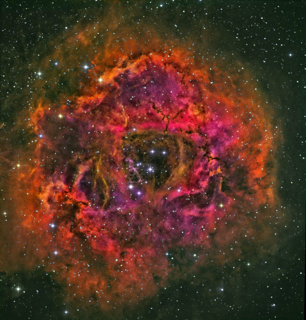 NGC 2239 - Rosette Nebula - Wyoming Stargazing NGC 2239 - Rosette Nebula - Wyoming Stargazing